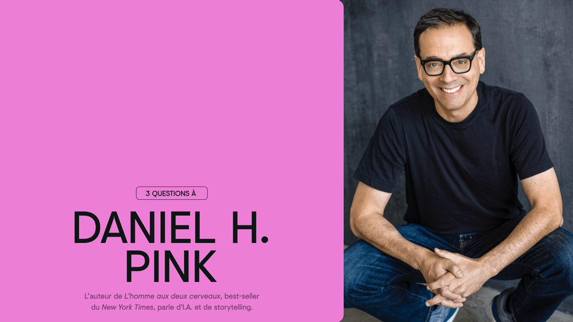 3 questions for Daniel H Pink on why right-brainers will rule the futu