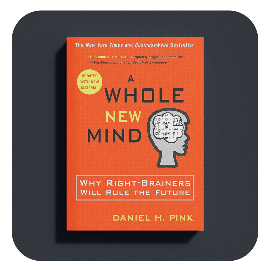 3 questions for Daniel H Pink on why right-brainers will rule the futu