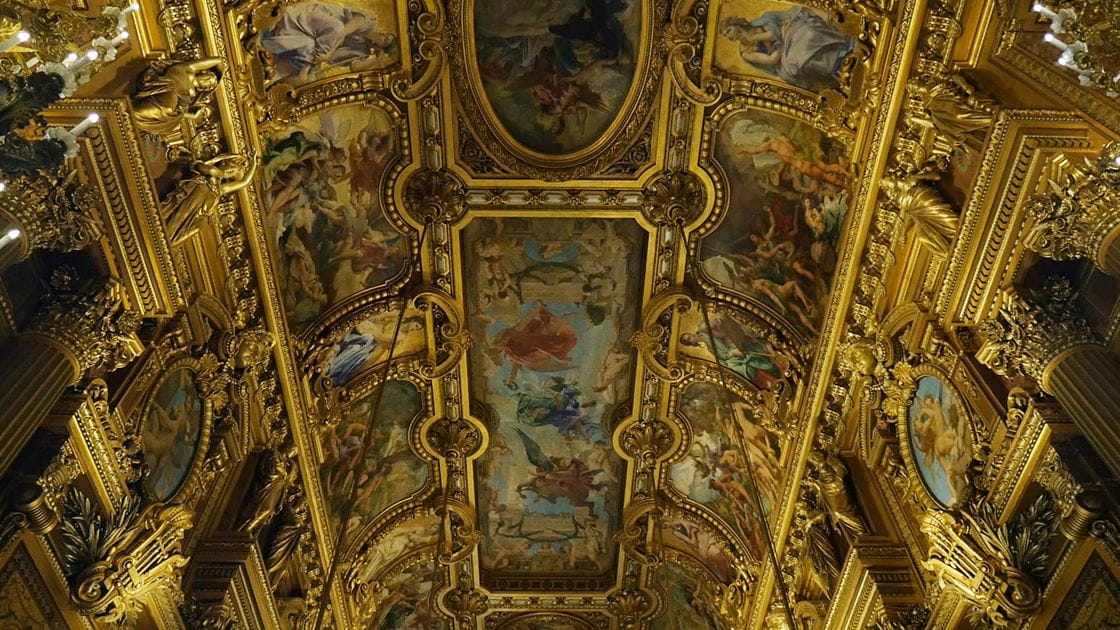 Displaying mattresses under the worlds most beautiful ceilings